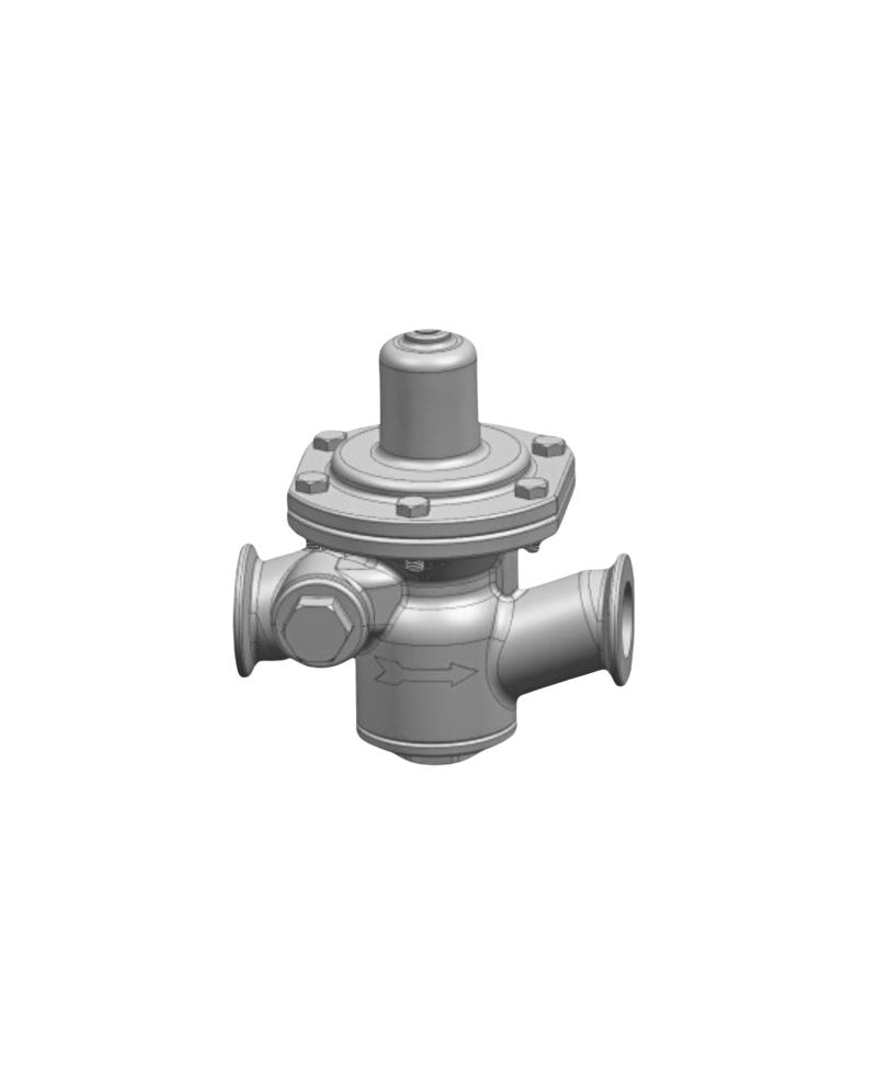 Pressure Reducing Valve, Clamp, Diaphragm | Valtec