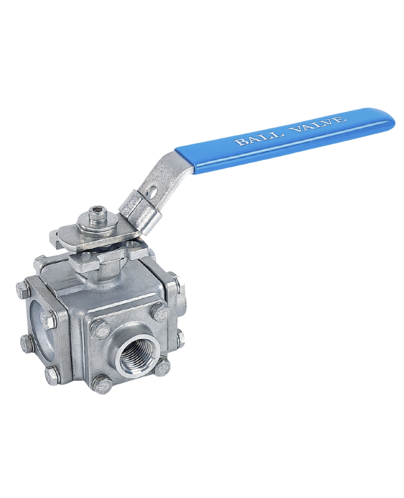V-4WAY | 4-WAY Ball Valve, Multiport, 1000 PSI | Valtec